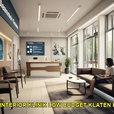 Menciptakan Desain Interior Klinik Terjangkau di Klaten