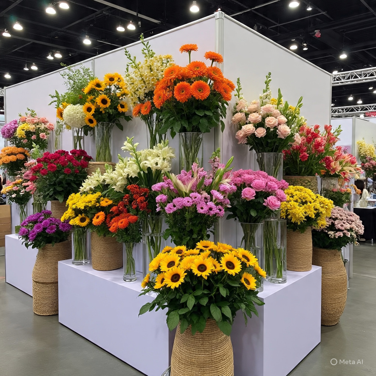 Dekorasi Pameran Lebih Elegan dengan Sentuhan Toko Bunga Profesional ...